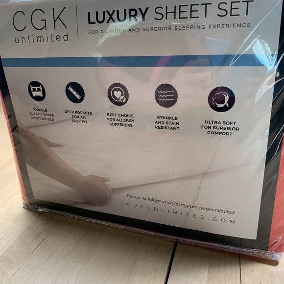 Cgk Luxury Sheet Set